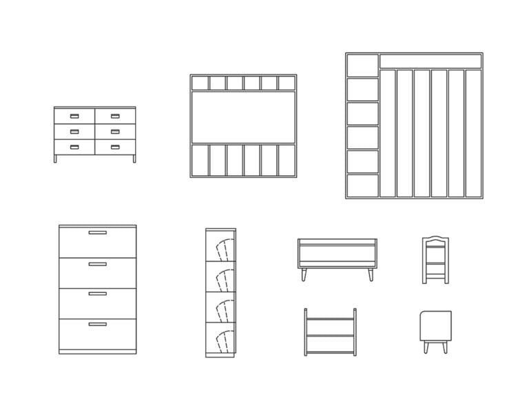 Tennis & Badminton court CAD Block (FREE Dwg) - layakarchitect