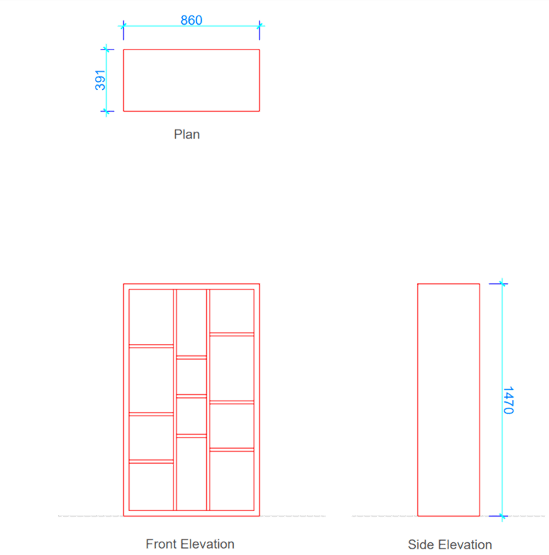 Shelf Unit Dimensions Free Dwg Layakarchitect Shelf Unit Dimensions Free Dwg Layakarchitect