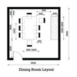 Dining room dimensions (Design & Interior Guide) - layakarchitect