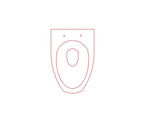 Wall Hung WC (Water Closet) (Dimensions & Dwg) - Layak Architect