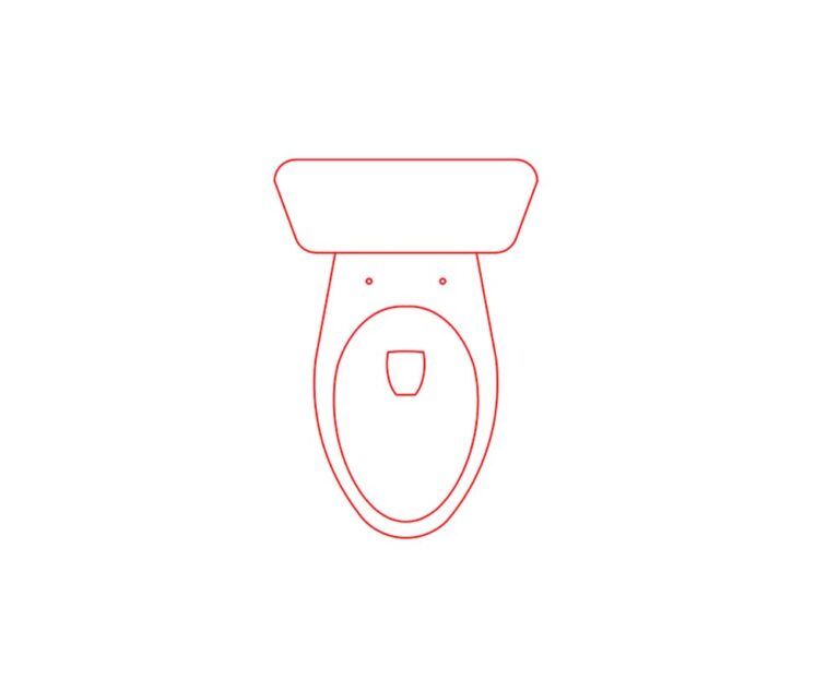 Wall Hung WC (Water Closet) (Dimensions & Dwg) - Layak Architect