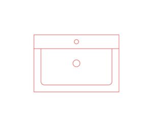 Wash Basin (Dimensions & Free Dwg.) - Layak Architect