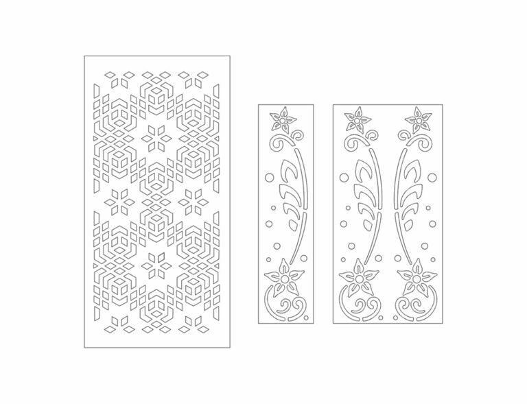 Jali Pattern CAD Block (Download Free Dwg.) - Layak Architect