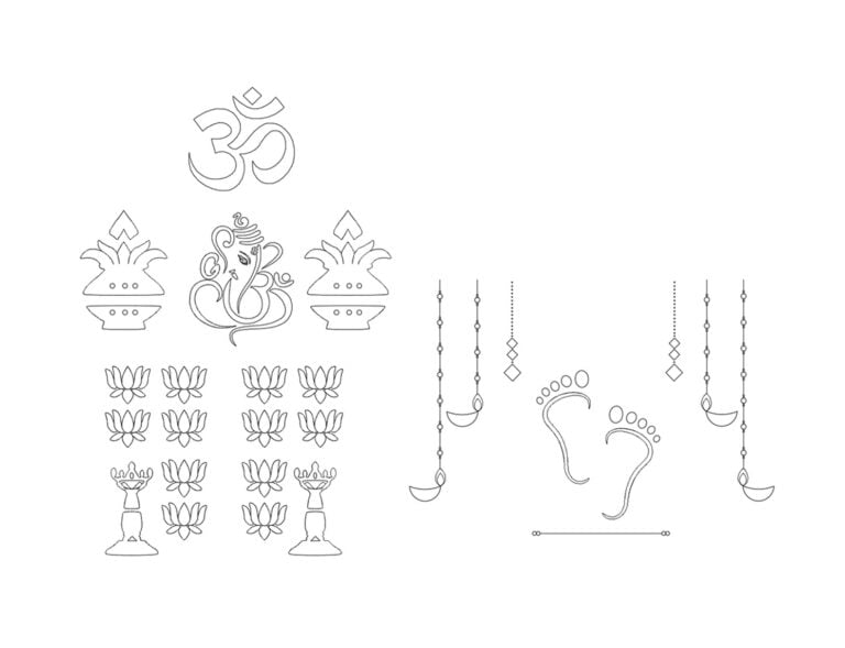 Religious Artwork CAD Blocks (Free Dwg.) - layakarchitect