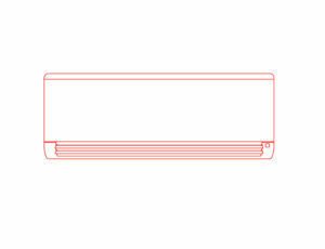 Inverter Split AC (Dimensions and FREE Dwg.) - Layak Architect
