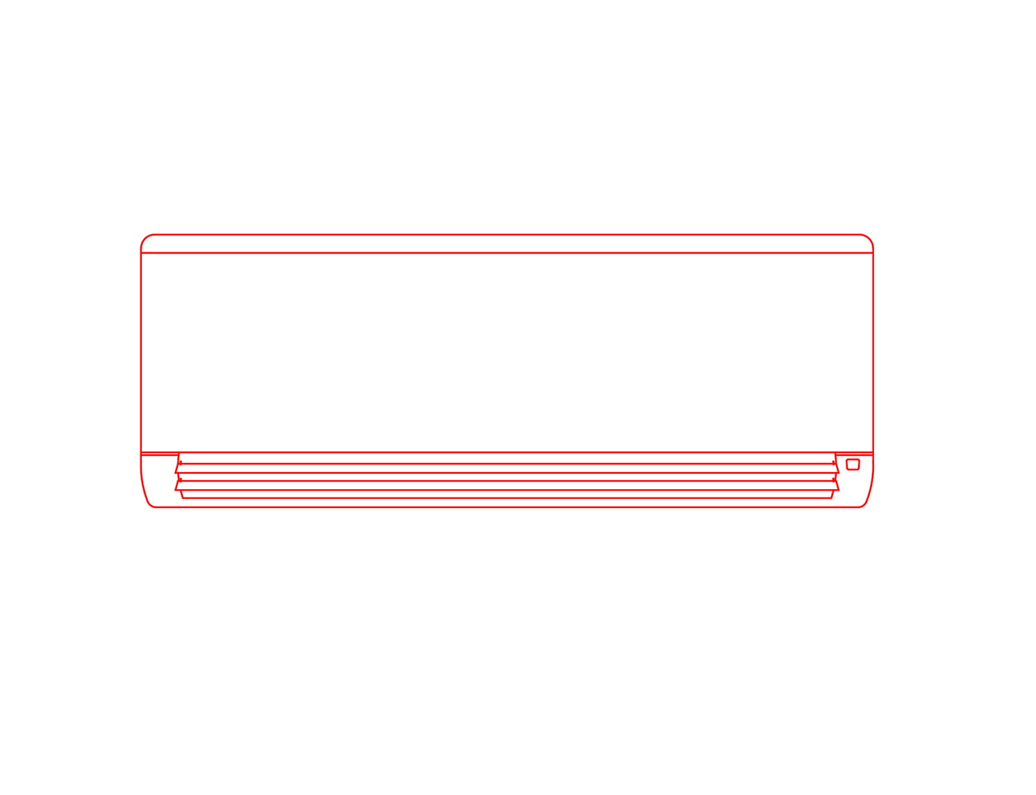 Split AC (Dimensions and Free Dwg.) - Layak Architect