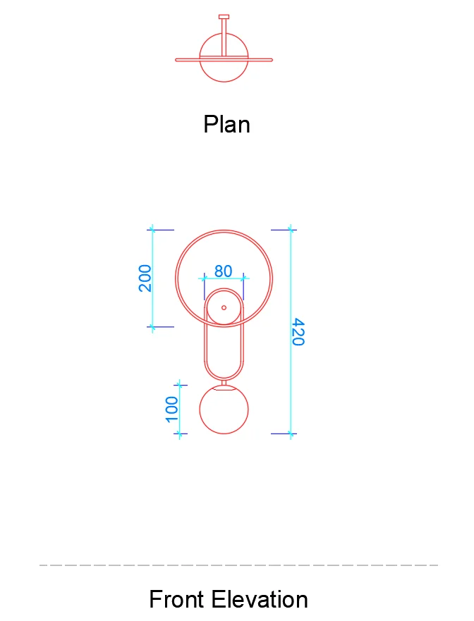 Wall Lamps Dwg Cad Block In Autocad Free Cad Plan