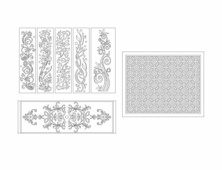 Jali CAD Block (Download Free Dwg.) - Layak Architect