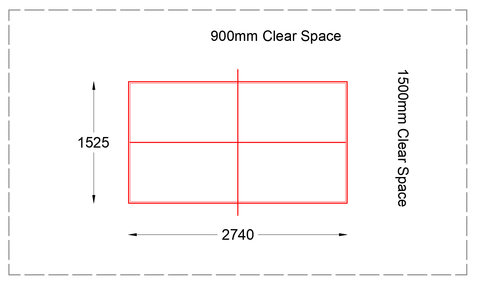 Table Tennis (Standard dimensions & Free dwg.) - layakarchitect