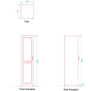 Pantry Unit Dimensions (Download Free Dwg) - Layak Architect