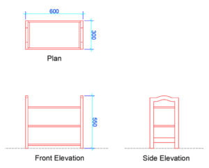 Open Shoe Rack (Dimensions & Free Dwg.) - Layak Architect