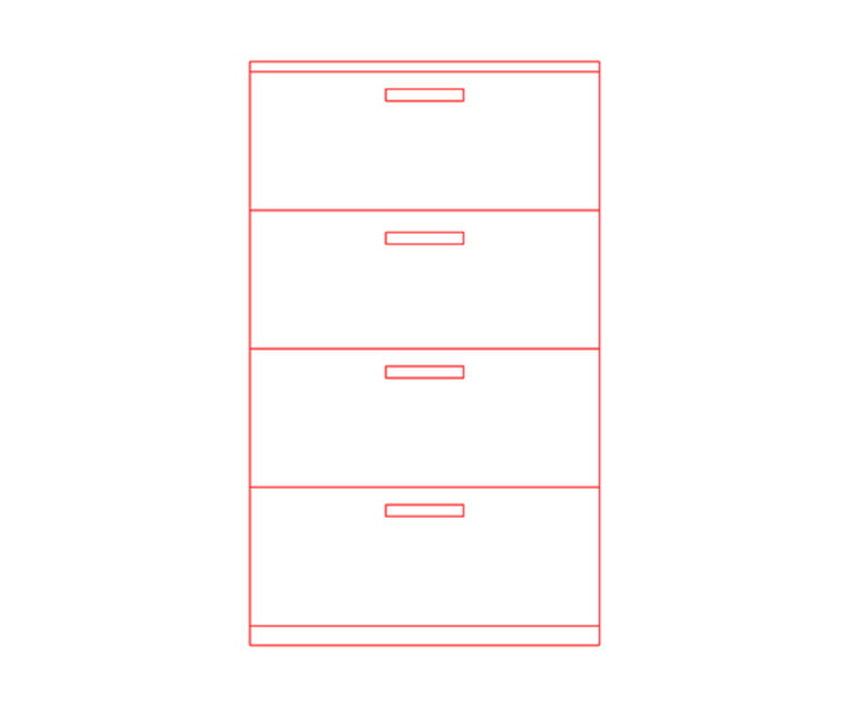 Shoe Rack (Dimensions & Free Dwg.) - Layak Architect