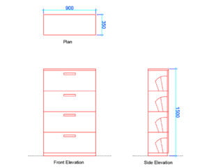 Shoe Rack (Dimensions & Free Dwg.) - Layak Architect