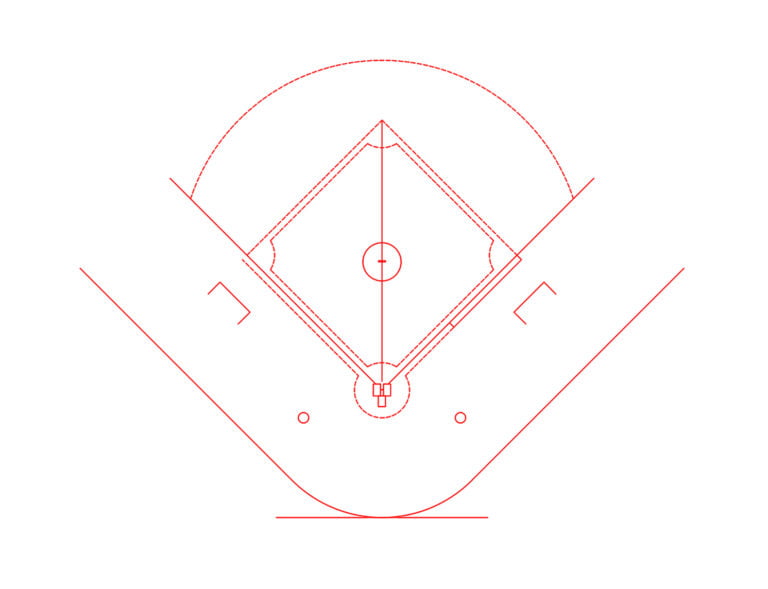 Baseball Field (Dimensions & Free Dwg.) - Layak Architect