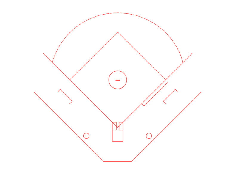 Baseball Field (Dimensions & Free Dwg.) - Layak Architect