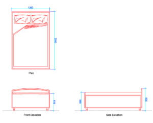 Double Bed (Dimensions and FREE Dwg.) - Layak Architect