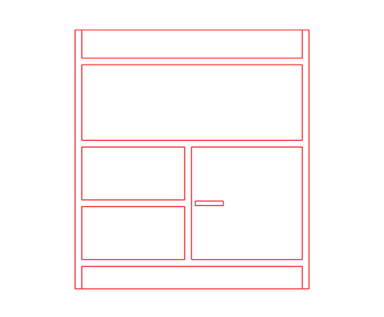 Office Workstation (4 Seater) (Dimensions & Free Dwg.) - Layak Architect
