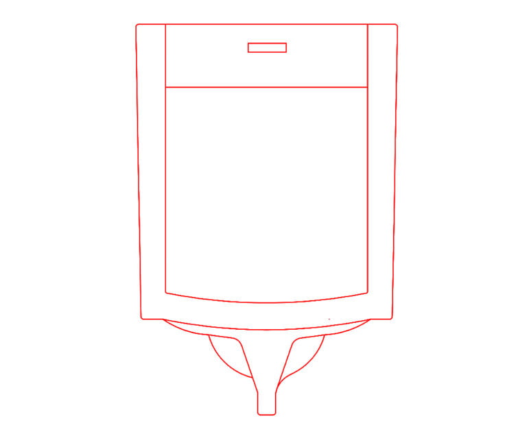 Urinals (Dimensions and Free Dwg.) - Layak Architect
