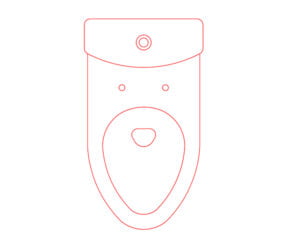 Wall Hung WC (Water Closet) (Dimensions & Dwg) - Layak Architect