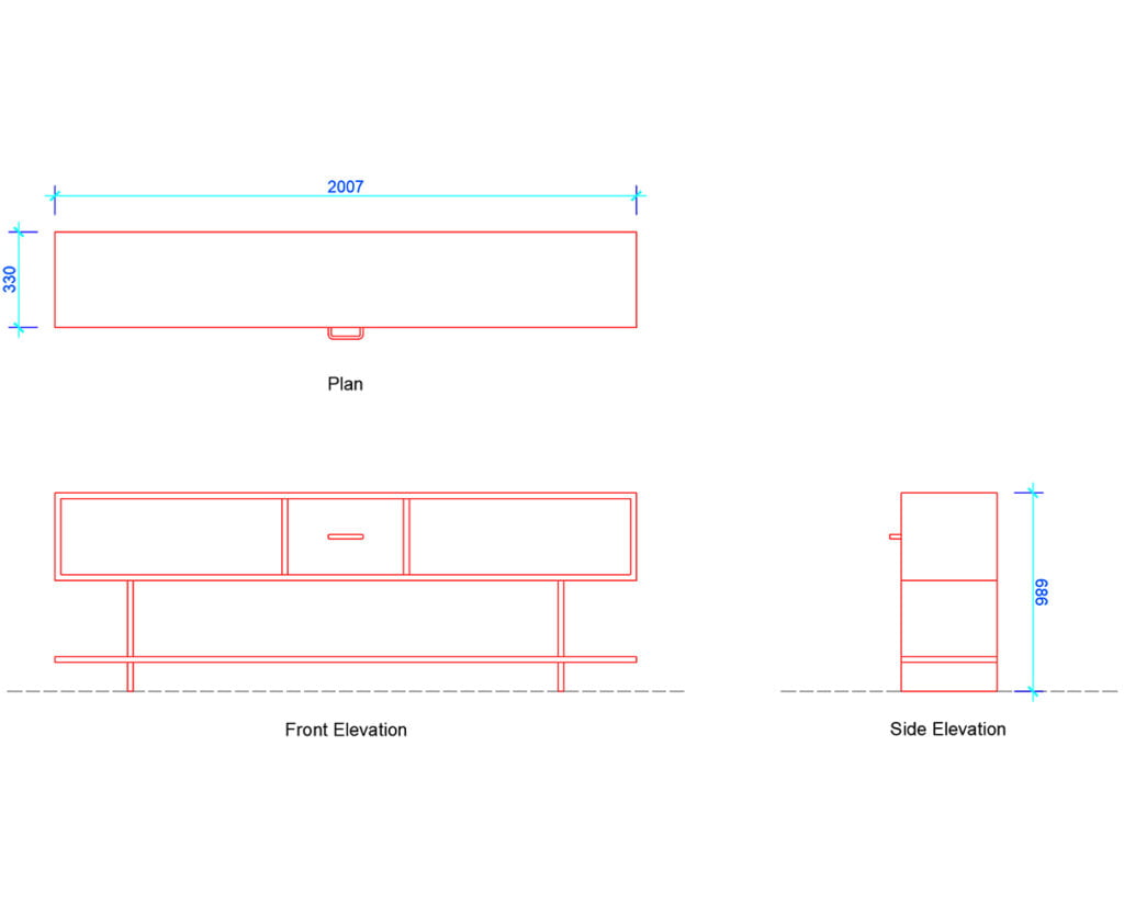Shelving unit (Dimensions & Free Dwg.) - Layak Architect